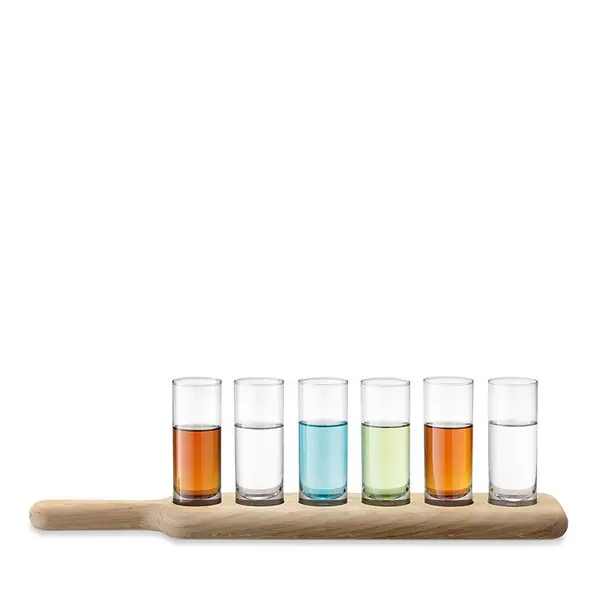 LSA Oak Paddle & Vodka Set - Clear