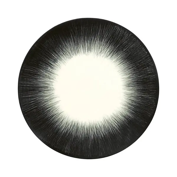SERAX De Plate Var 4 - White/black