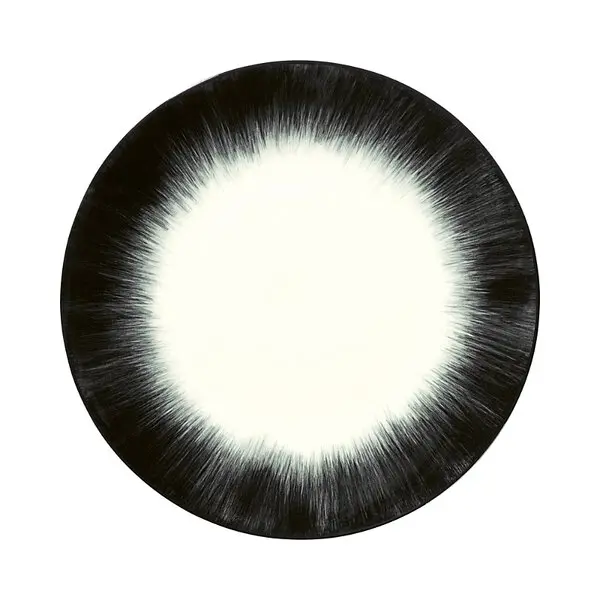 SERAX De Plate Var 4 - White/black
