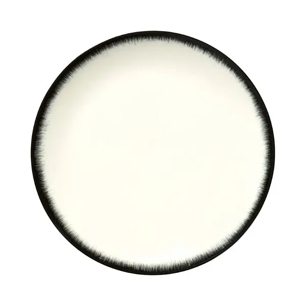 SERAX De Plate Var 3 - White/black