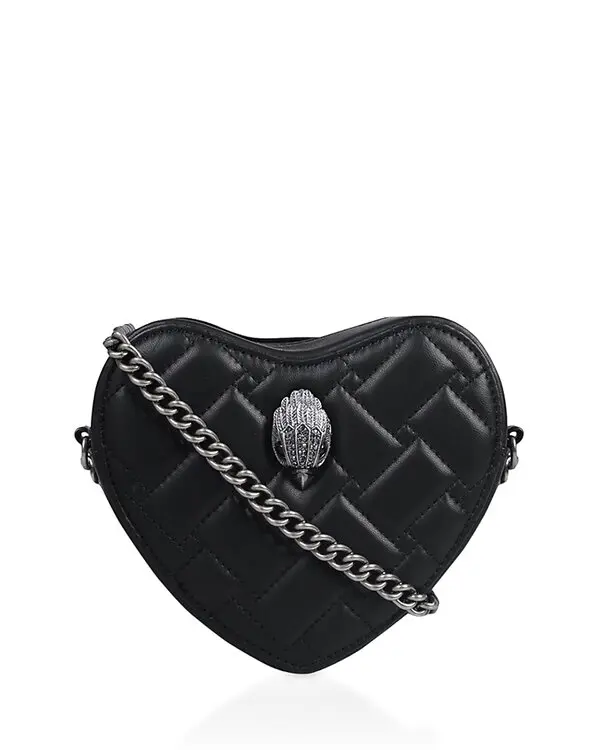 Kurt Geiger Kensington Heart Crossbody Bag - Black