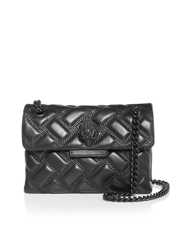 Kurt Geiger Mini Kensington Drench Leather Crossbody