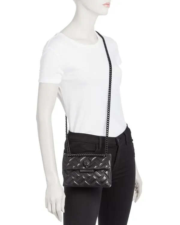Kurt Geiger Mini Kensington Drench Leather Crossbody