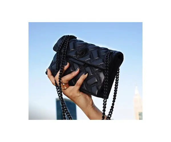 Kurt Geiger Mini Kensington Drench Leather Crossbody