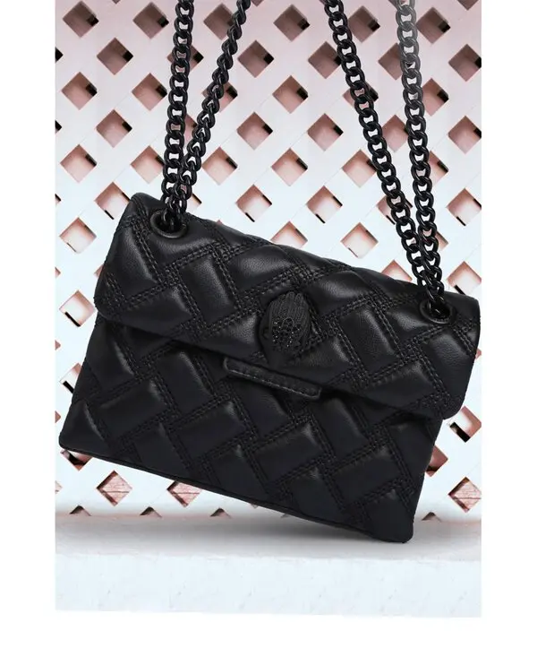 Kurt Geiger Mini Kensington Drench Leather Crossbody