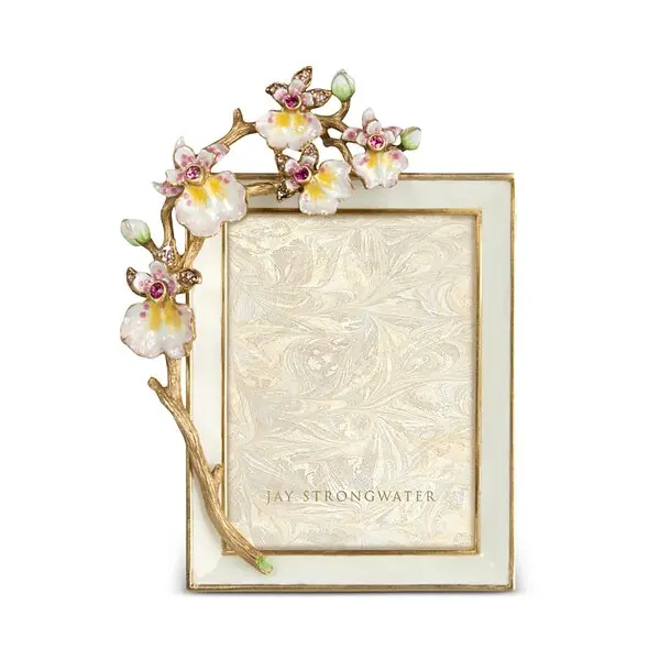 JAY STRONGWATER Kelsey Orchid Frame, 3 X 4 - Flora