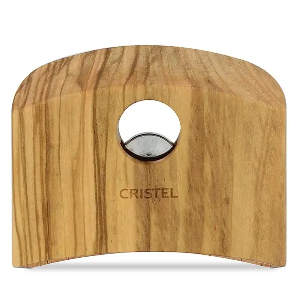 CRISTEL Casteline Olive Wood Side Handle - Tan