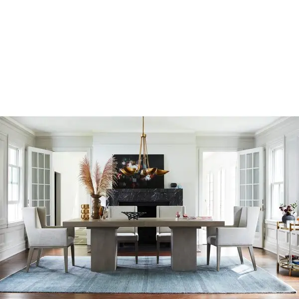 BERNHARDT Artisan Collection Linea Arm Chair - Solid Ash