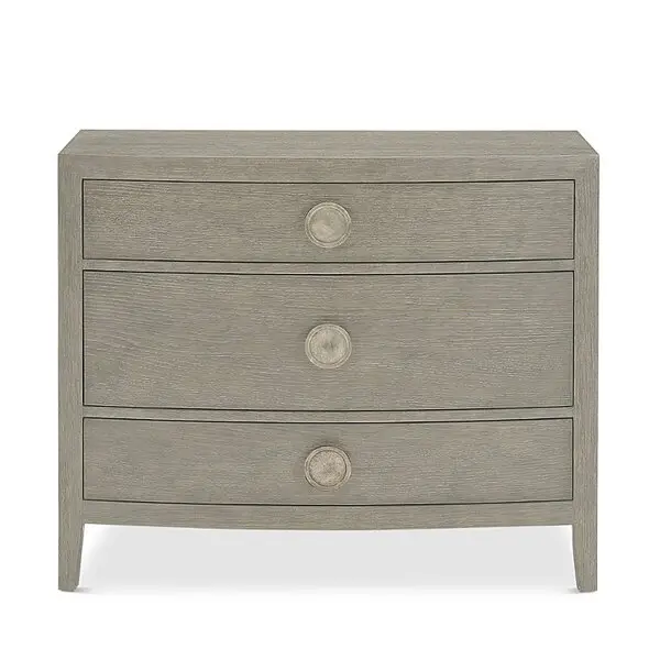 BERNHARDT Linea Bachelor's Chest - Cerused Greige Finish