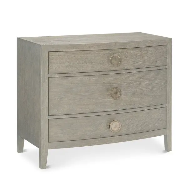 BERNHARDT Linea Bachelor's Chest - Cerused Greige Finish