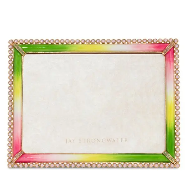 JAY STRONGWATER Lucas Stone Edge 5 X 7 Frame - Flora
