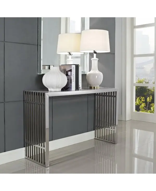 MODWAY Gridiron Console Table