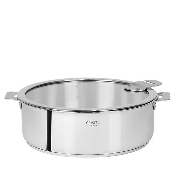 CRISTEL Casteline Tech 4 Qt. Saute Pan With Lid Bloomingdale's Exclusive - Stainless Steel