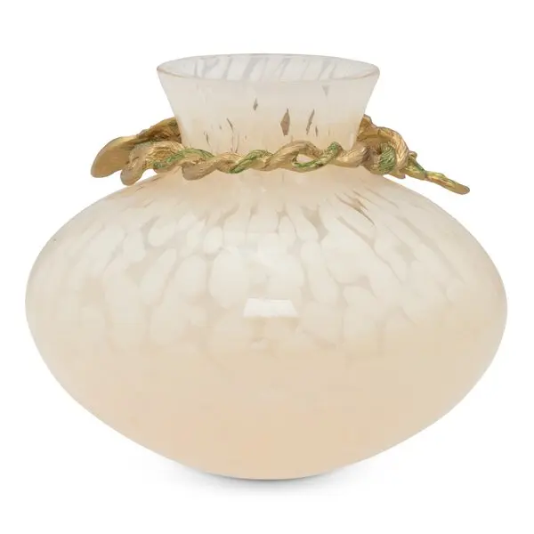 JAY STRONGWATER Holland Leaf And Flower Vase - Multi