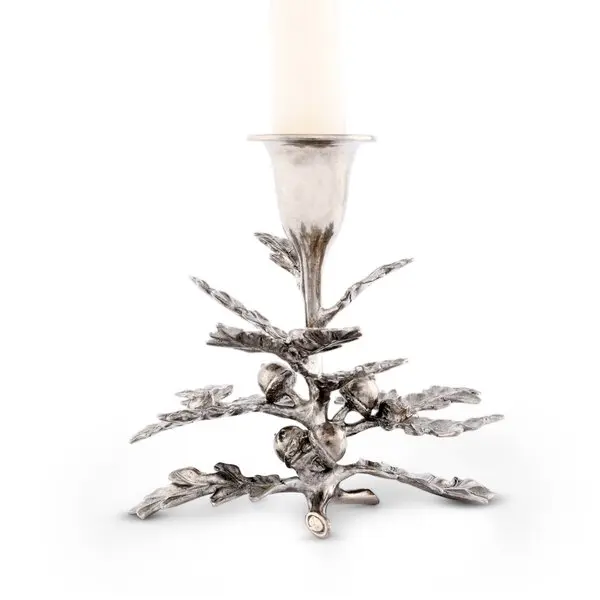 VAGABOND HOUSE Oak Leaf Candle Holder