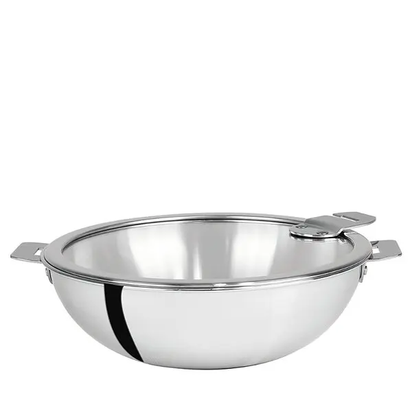 CRISTEL Casteline Tech 4 Qt. Wok With Lid Bloomingdale's Exclusive - Stainless Steel