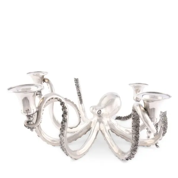 VAGABOND HOUSE Four Taper Octopus Candelabrum