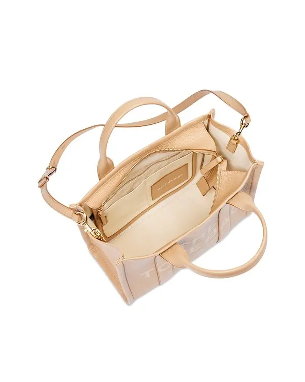 Marc Jacobs The Leather Tote Bag - Camel/gold