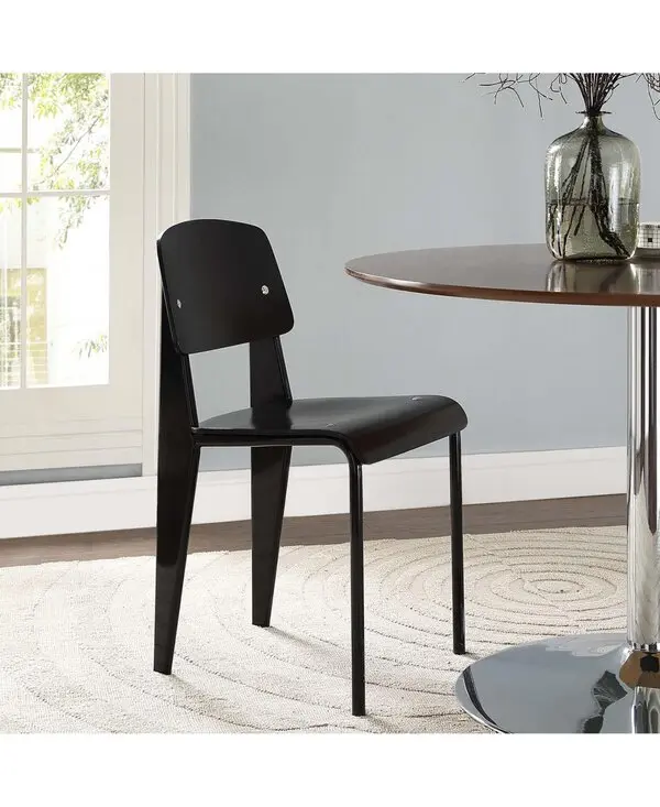 MODWAY Cabin Dining Side Chair - Black