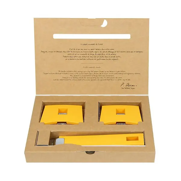 CRISTEL Mutine 3-piece Handle Set - Yellow