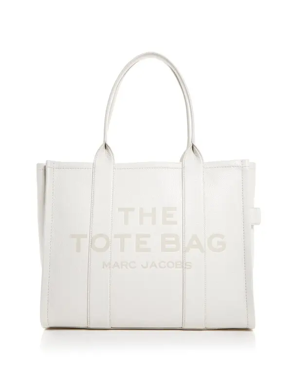 Marc Jacobs The Large Tote Bag - Cotton/silver