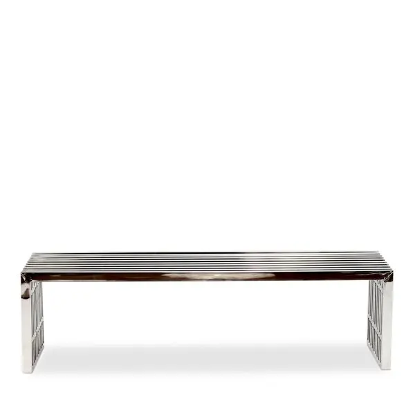MODWAY Gridiron Large Stainless Steel Bench
