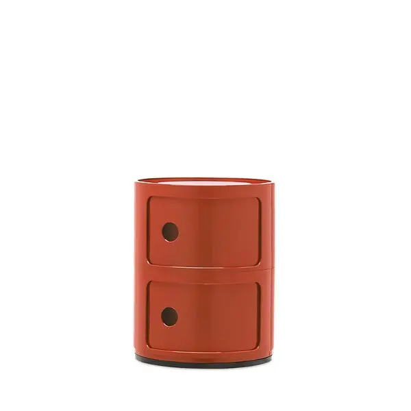 KARTELL Componibili Colors 2 Tier Storage Tower - Orange