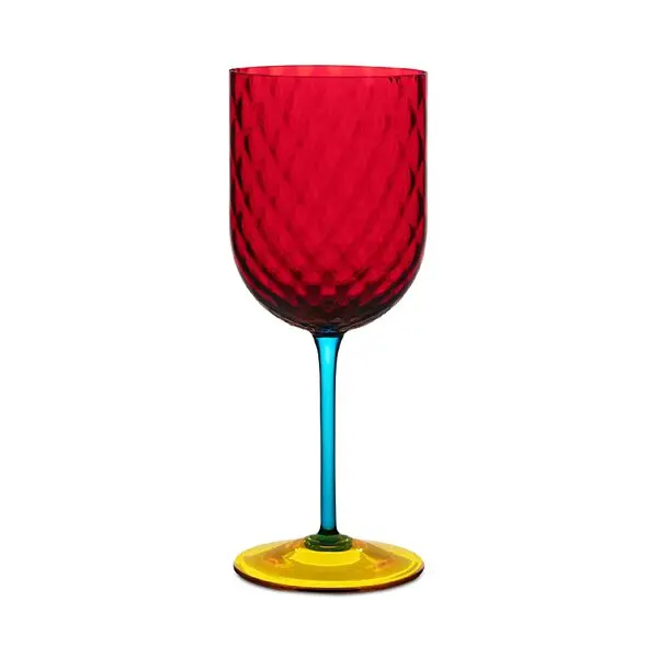 DOLCE & GABBANA CASA Red Wine Glass - Red Multi