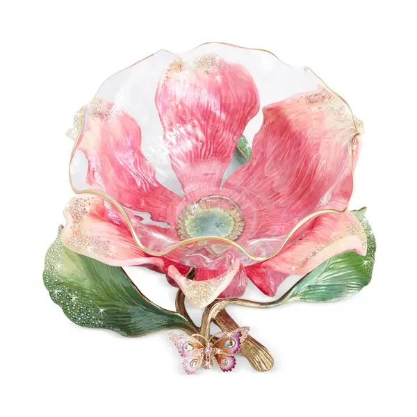 JAY STRONGWATER Large Flower Bowl - Multi