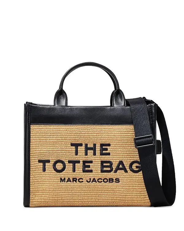 Marc Jacobs The Woven Tote Bag - Natural/matte Black