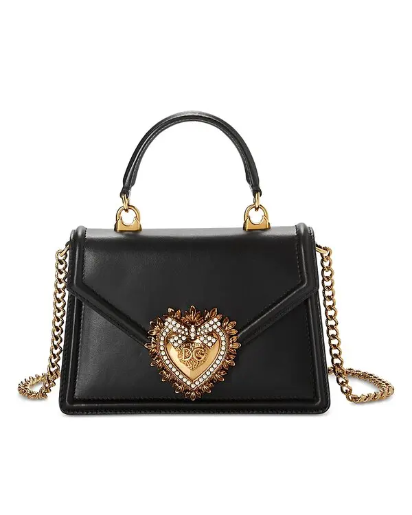 Dolce & Gabbana Small Devotion Bag - Black