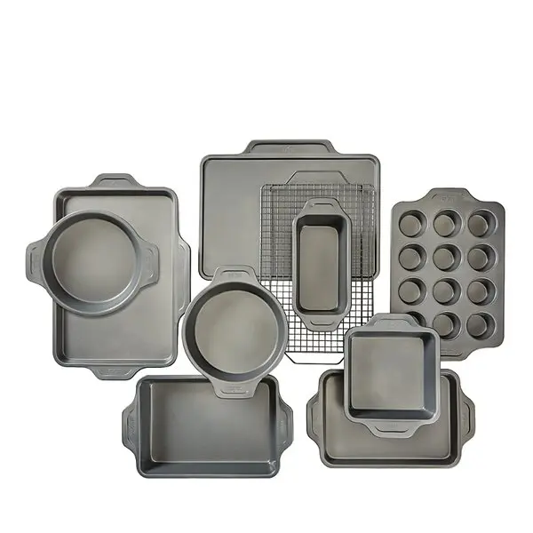 ALL-CLAD Pro-release Nonstick 10-piece Bakeware Set - Grey