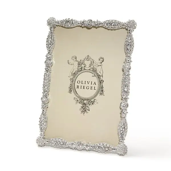OLIVIA RIEGEL Asbury Frame, 4 X 6 - Silver