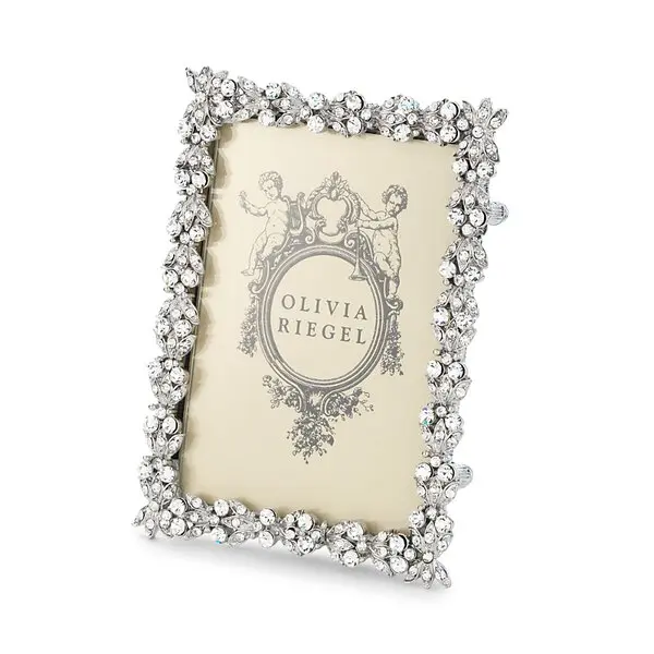 OLIVIA RIEGEL Victoria Frame, 2.5 X 3.5 - Silver