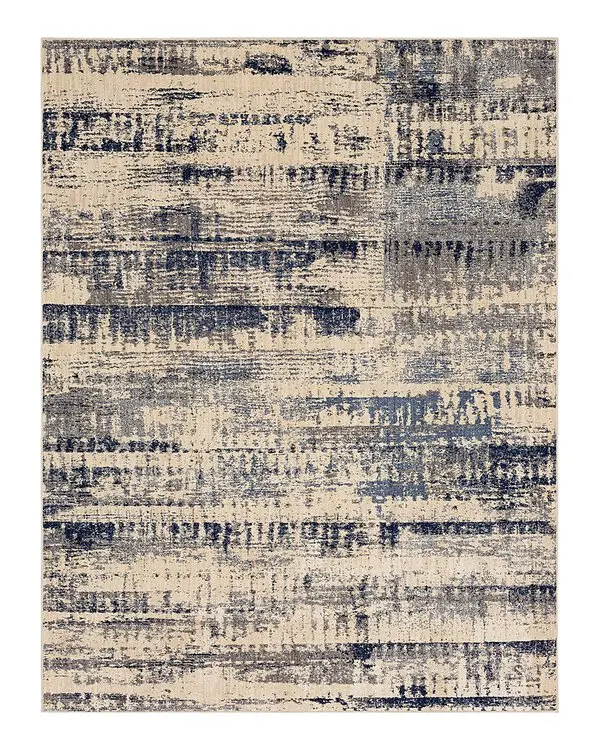 DREW & JONATHAN HOME Vanguard Ephemeral Area Rug, 6'6 X 9'6 - Navy
