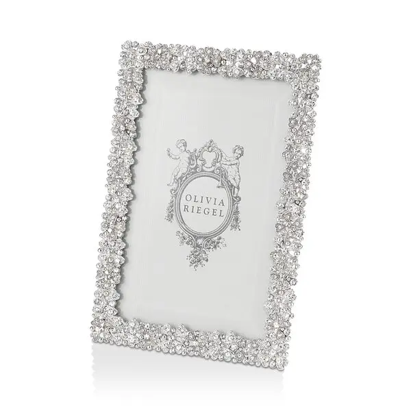 OLIVIA RIEGEL Evie Frame, 4 X 6 - Silver