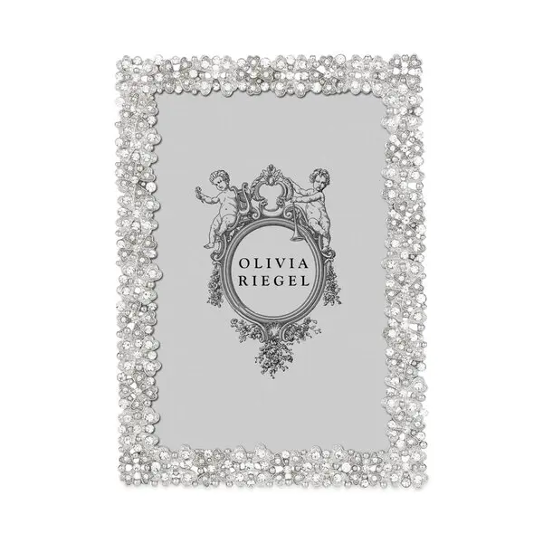 OLIVIA RIEGEL Evie Frame, 4 X 6 - Silver