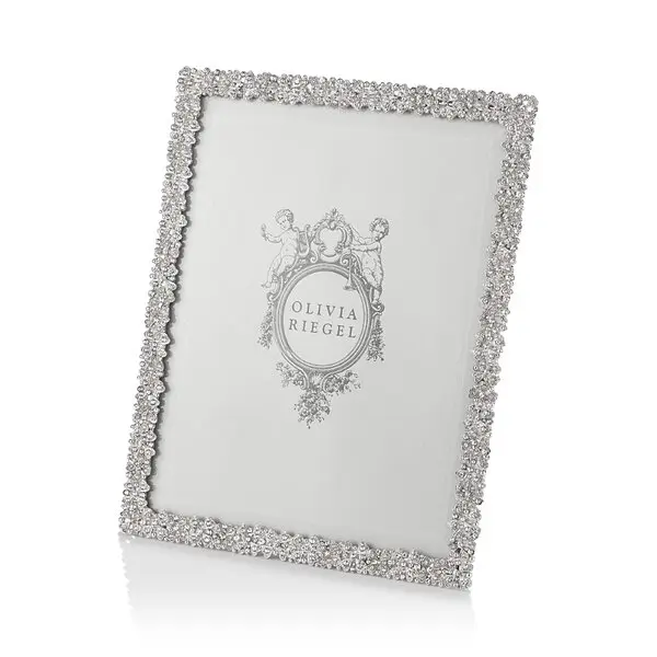 OLIVIA RIEGEL Evie 8 X 10 Frame - Silver