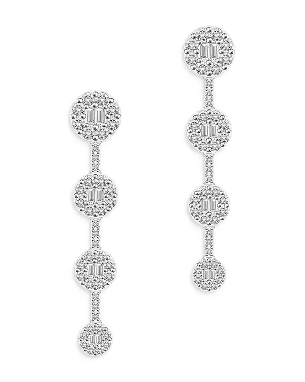 Bloomingdale'S Diamond Drop Earrings, 1.50 Tcw - White