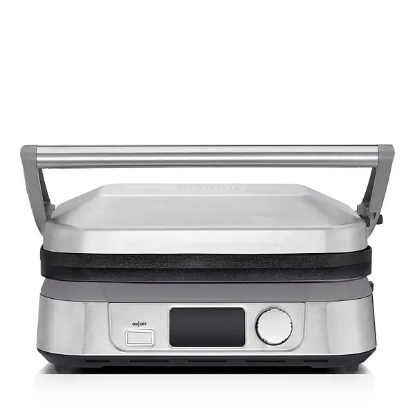 CUISINART Griddler Five Contact Grill With Lcd Screen - Stainless Steel