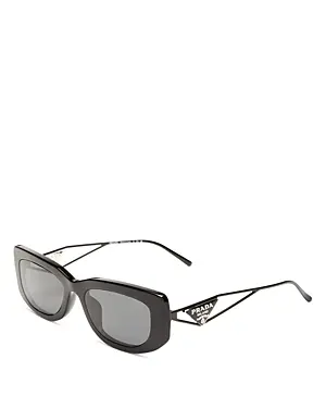 Prada Symbole Rectangular Sunglasses