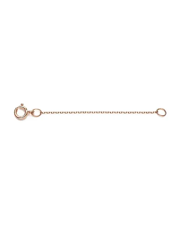 Adina Reyter 14k Rose Gold Necklace Extender - White/rose