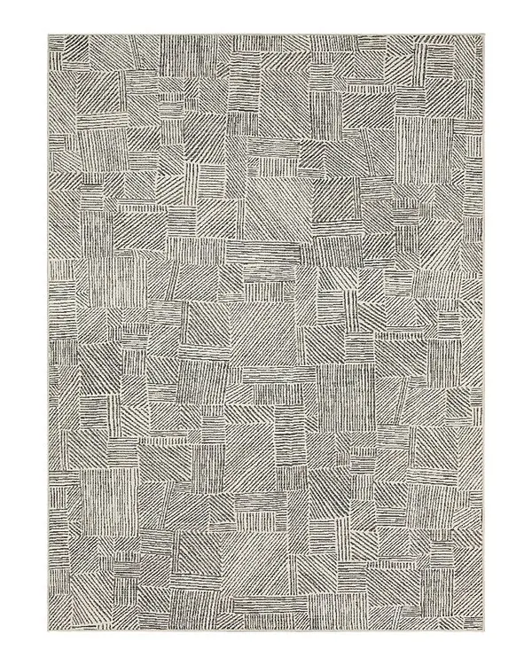 DREW & JONATHAN HOME Vanguard Minoan Area Rug, 8' X 11 - Silver