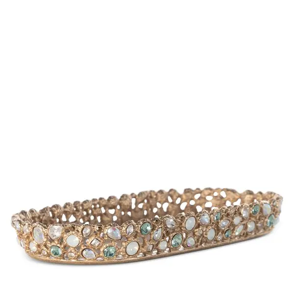 JAY STRONGWATER Bejeweled Tray - Opal