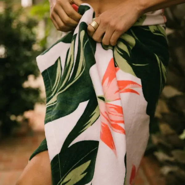 SLOWTIDE Mauka Beach Towel - Green