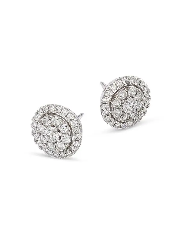 Bloomingdale'S Diamond Cluster Stud Earrings, 2.50 Tcw