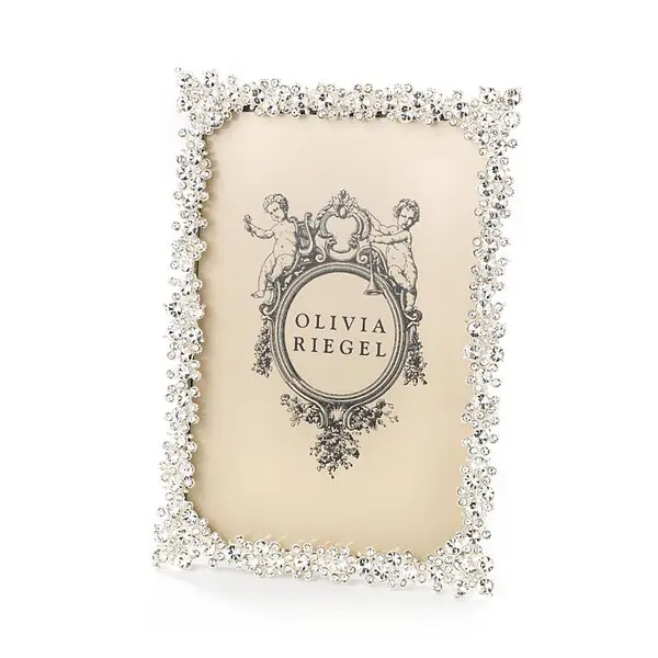 OLIVIA RIEGEL Princess Frame, 4 X 6 - Silver