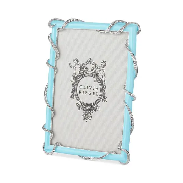 OLIVIA RIEGEL Baby Harlow 4 X 6 Frame - Blue