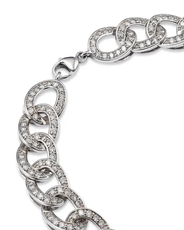 Bloomingdale'S Diamond Chain Link Bracelet In 14k Gold, 3.0 Tcw