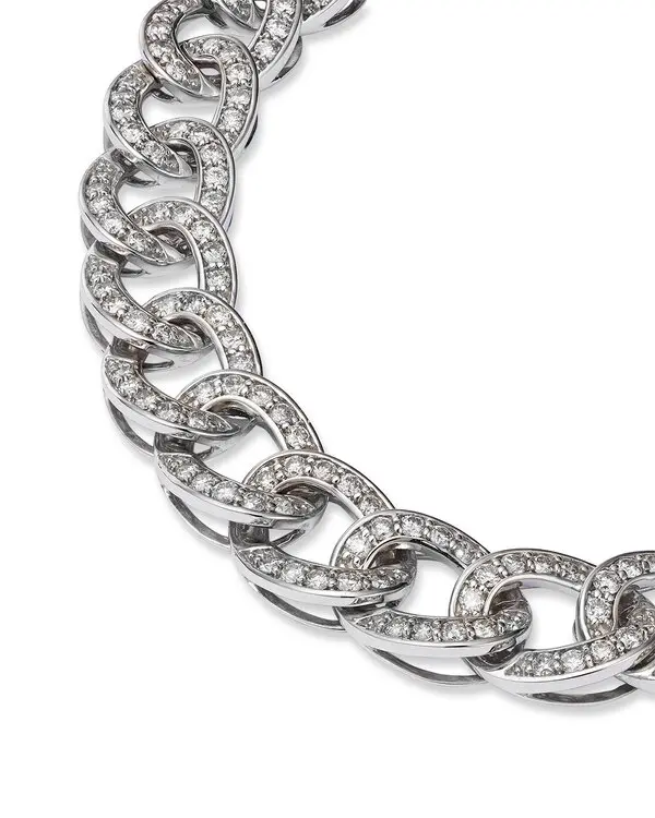 Bloomingdale'S Diamond Chain Link Bracelet In 14k Gold, 3.0 Tcw